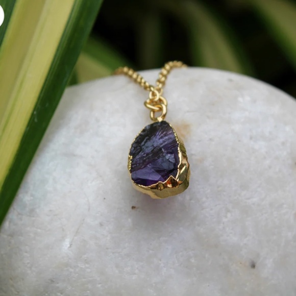 Zara | Jewelry | Band New Antique Raw Stone Necklace From Rang By Swati ...